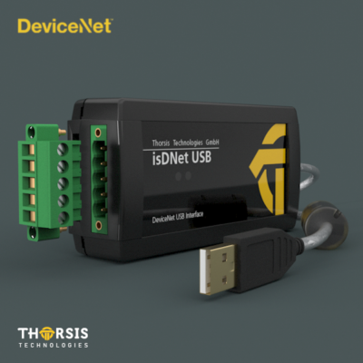 isDNet USB - DeviceNet USB interface - Thorsis Technologies